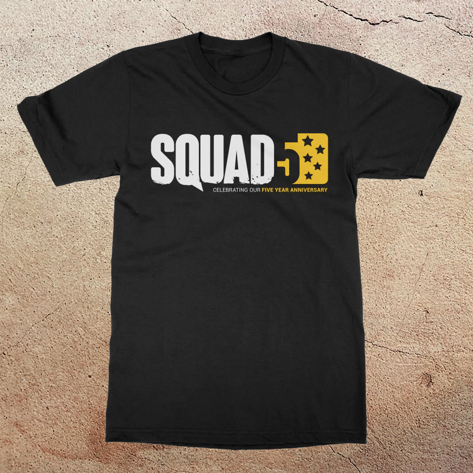 Squad 5th Anniversary T-shirt – Offworld Store